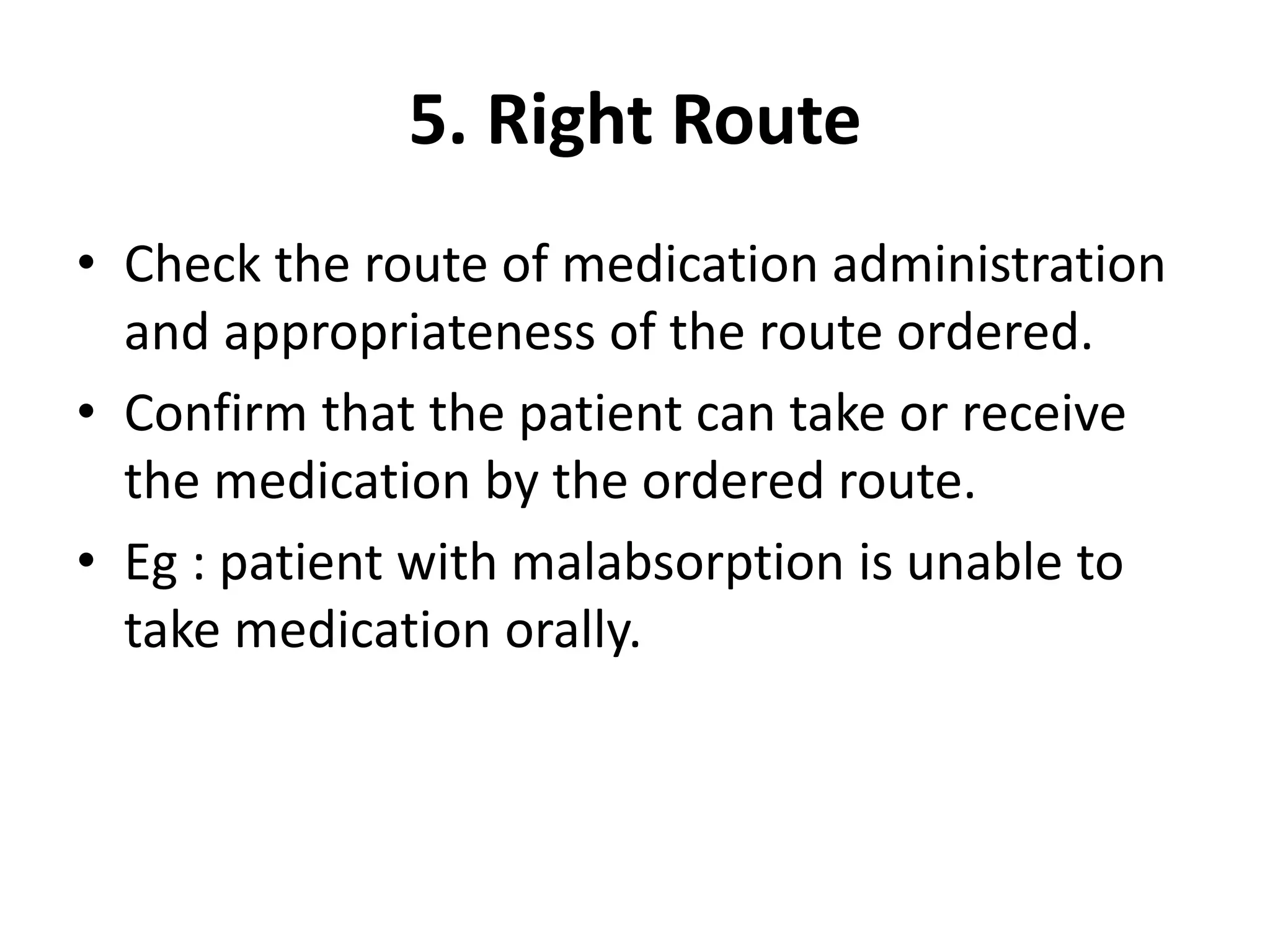 10 Rights of medication administration NUHS | PPTX