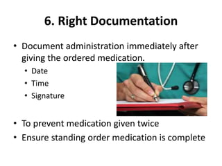 10 Rights of medication administration NUHS | PPTX