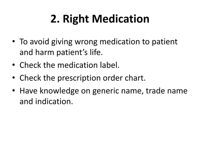 10 Rights of medication administration NUHS | PPTX | Pharmaceutical ...