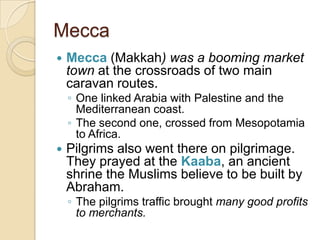 Rise of Islam I: The Prophet | PPT