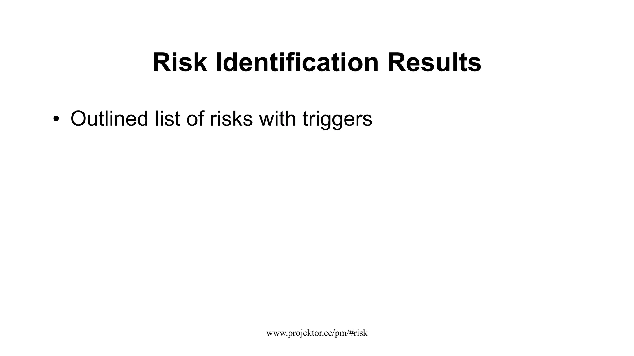 Project Risk Management | PPTX