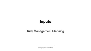 Project Risk Management | PPTX