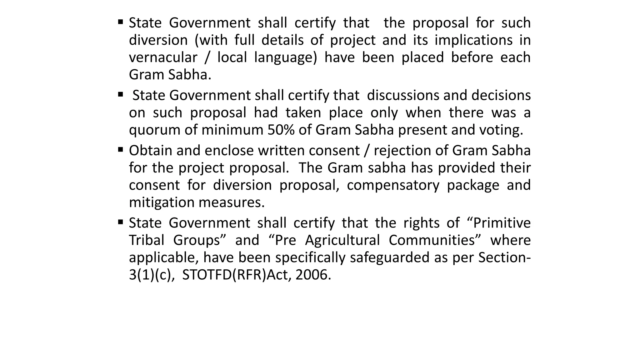 10 . "Forest Clearance" under Forest (Conservation Act, 1980 and ...