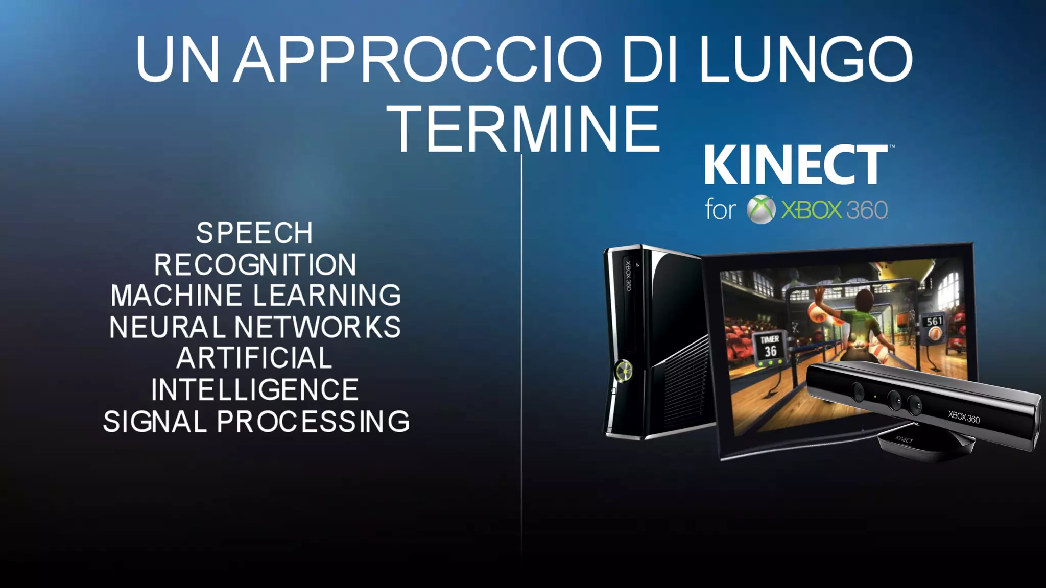 Kinect e il futuro dell’interazione con le nuove interfacce utente - Roberta Losco | PPT ...