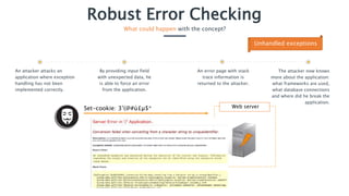 Secure Code Warrior - Robust error checking | PPT