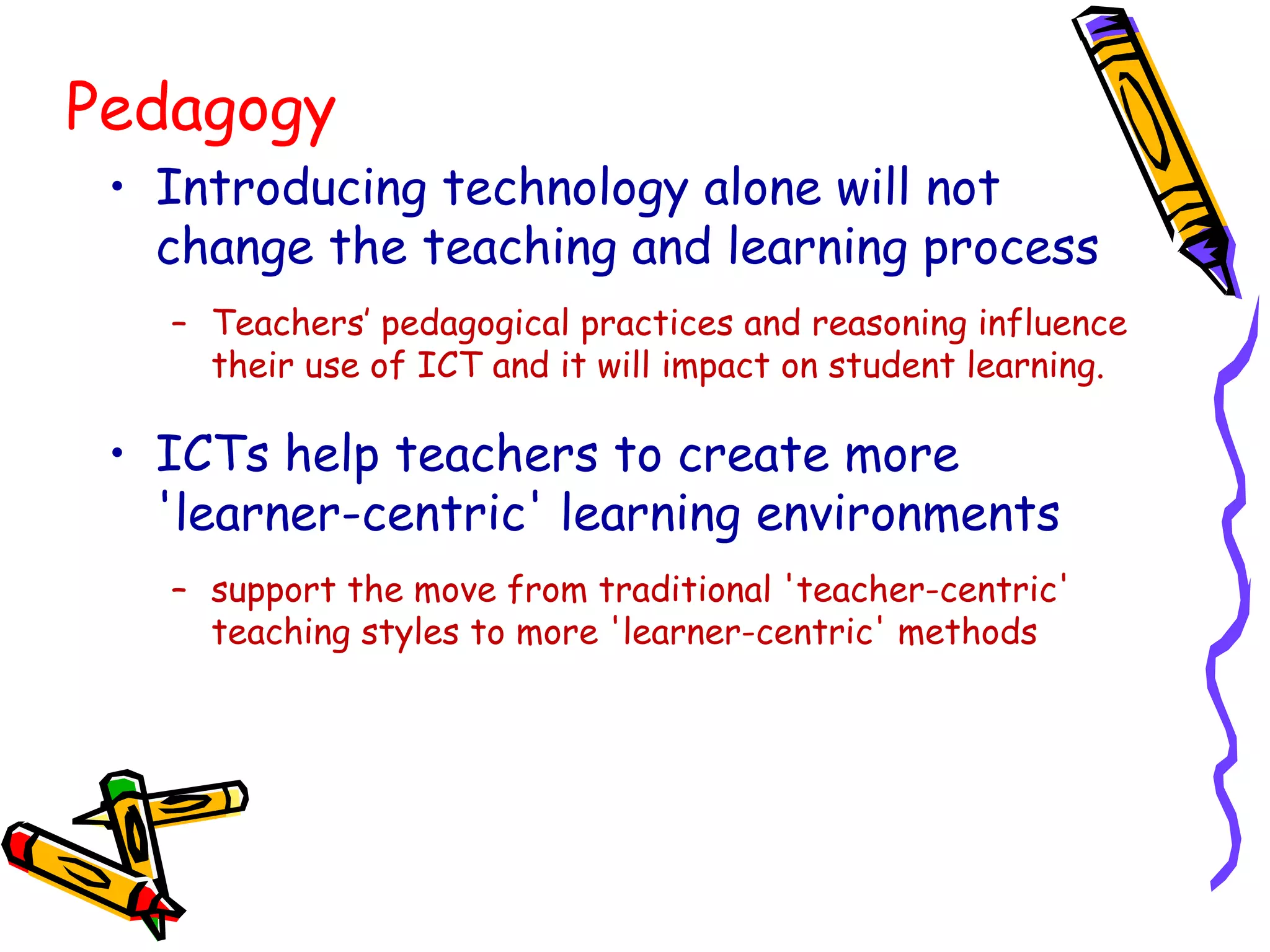 Role of ICT in Teaching Learning | PPT