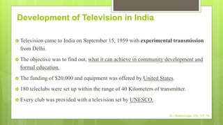 Role of Television | PPTX
