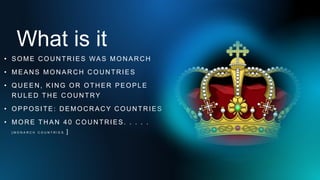 10Role of the monarch | PPT