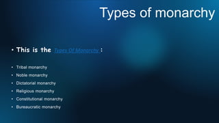 10Role of the monarch | PPT