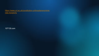 10Role of the monarch | PPT