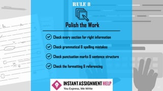 10 rules of assignment writing | PDF