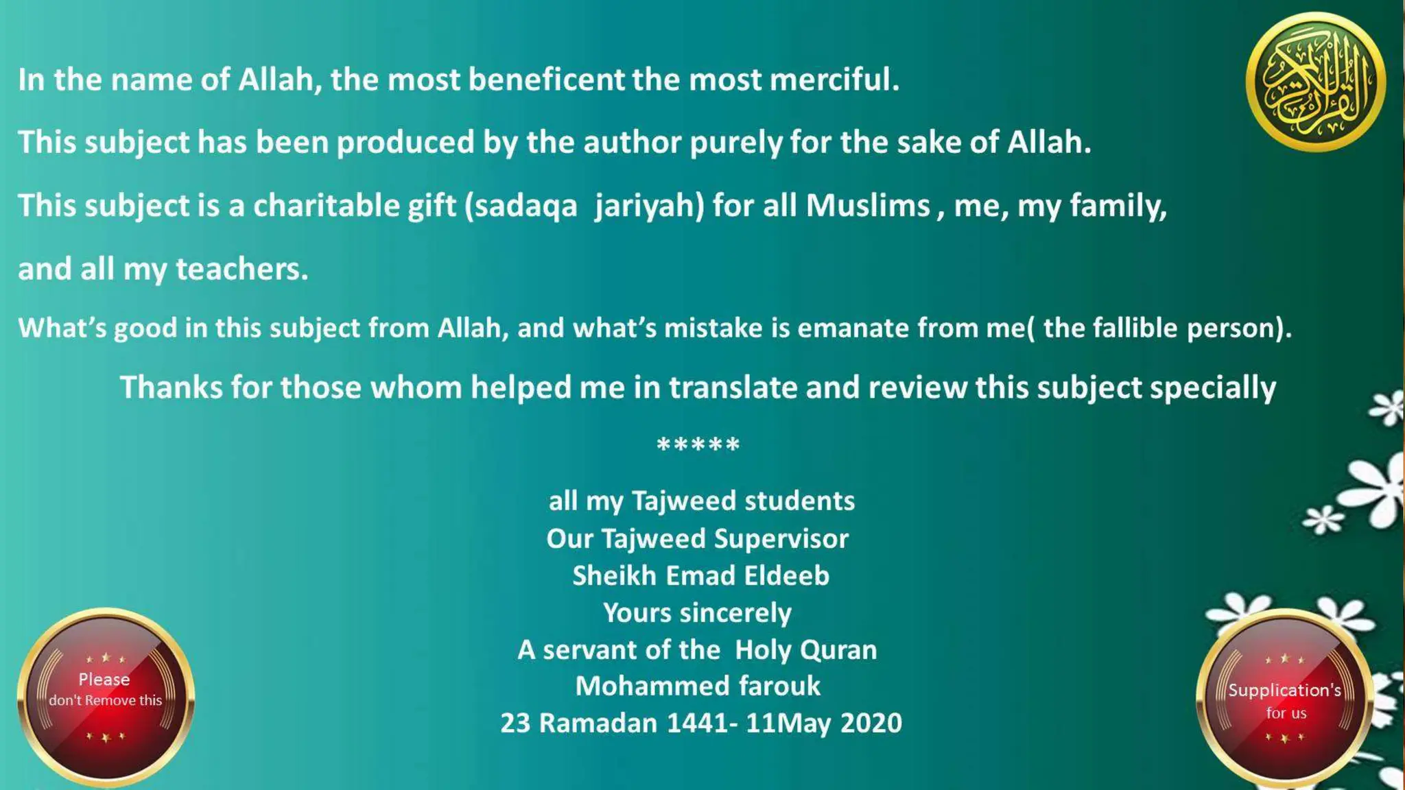 10 Rules of Upper and Lower letters ( Heavy - Light ) tajweed ...
