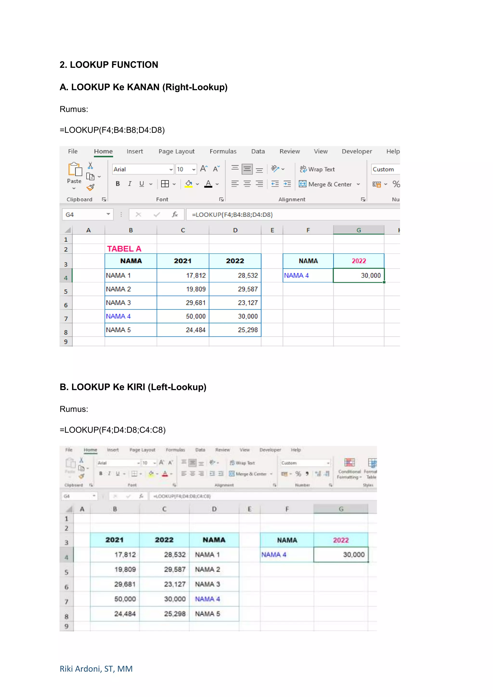 10 VLOOKUP Alternative Formulas in Excel | DOCX