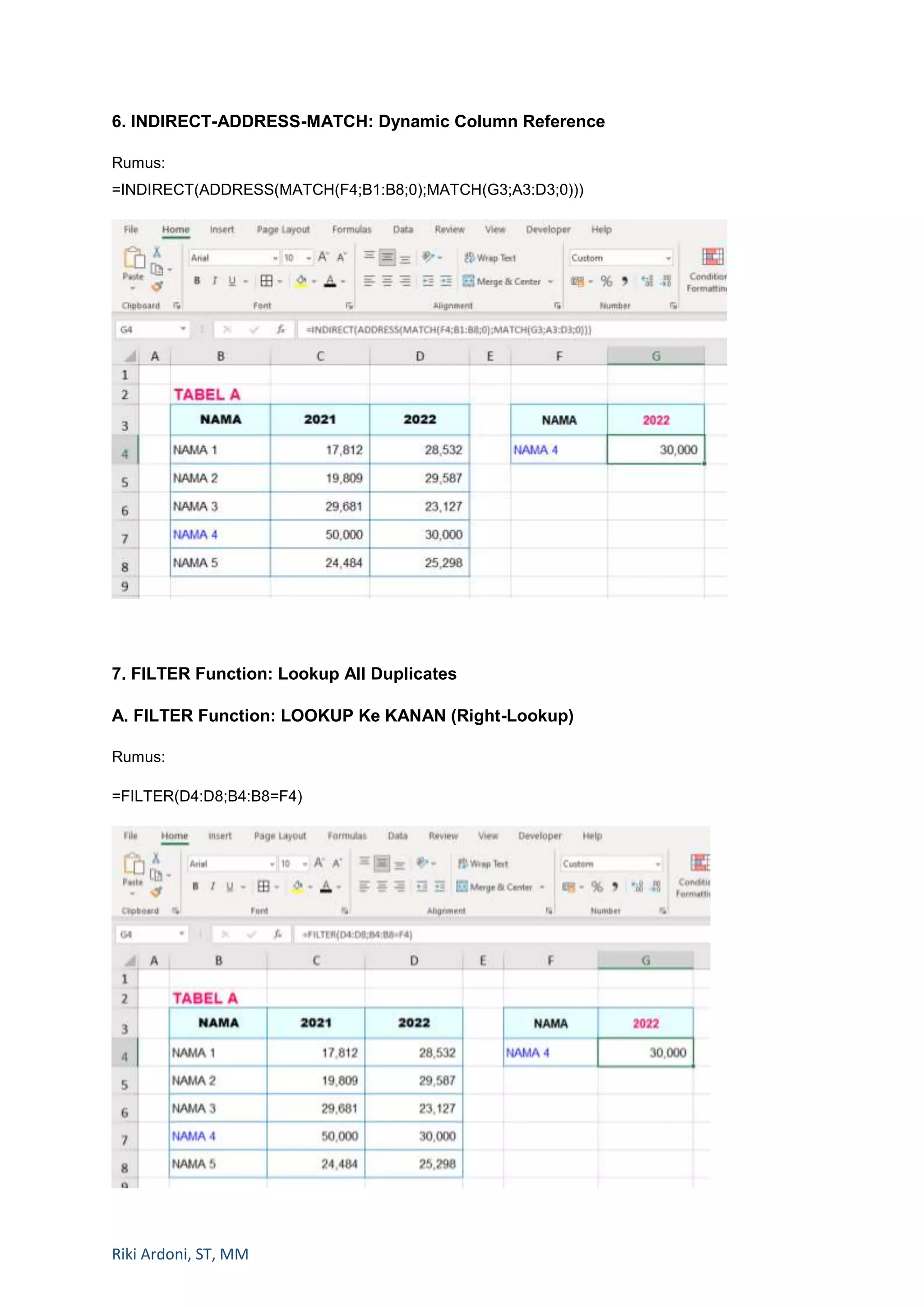 10 VLOOKUP Alternative Formulas in Excel | DOCX