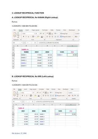 10 VLOOKUP Alternative Formulas in Excel | DOCX
