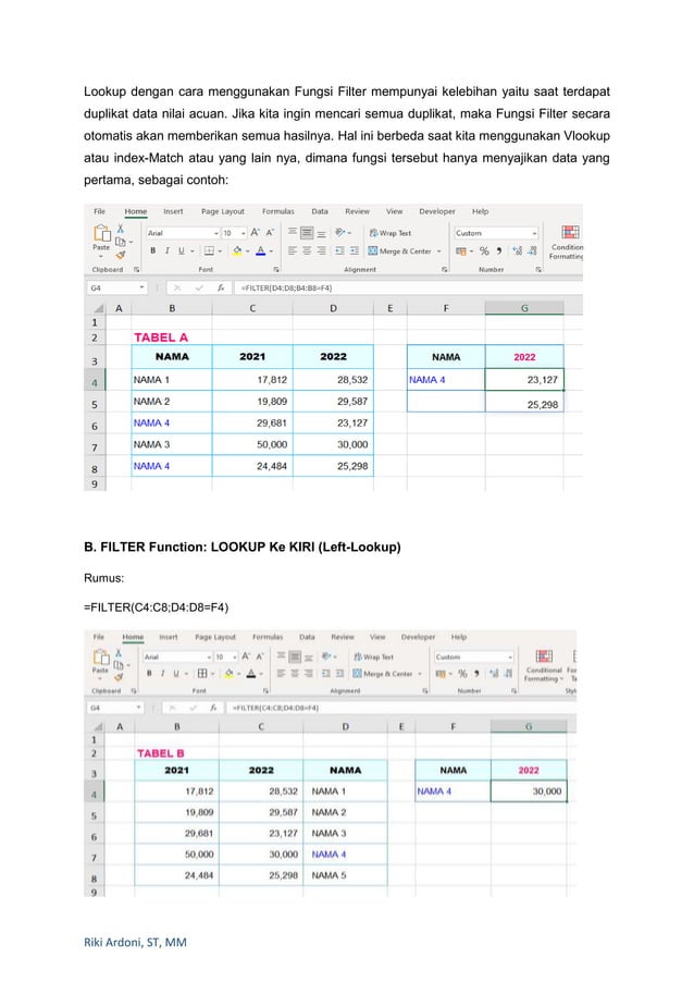 10 VLOOKUP Alternative Formulas in Excel | DOCX