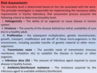 10 safety guidelines for recombinant dna research | PDF