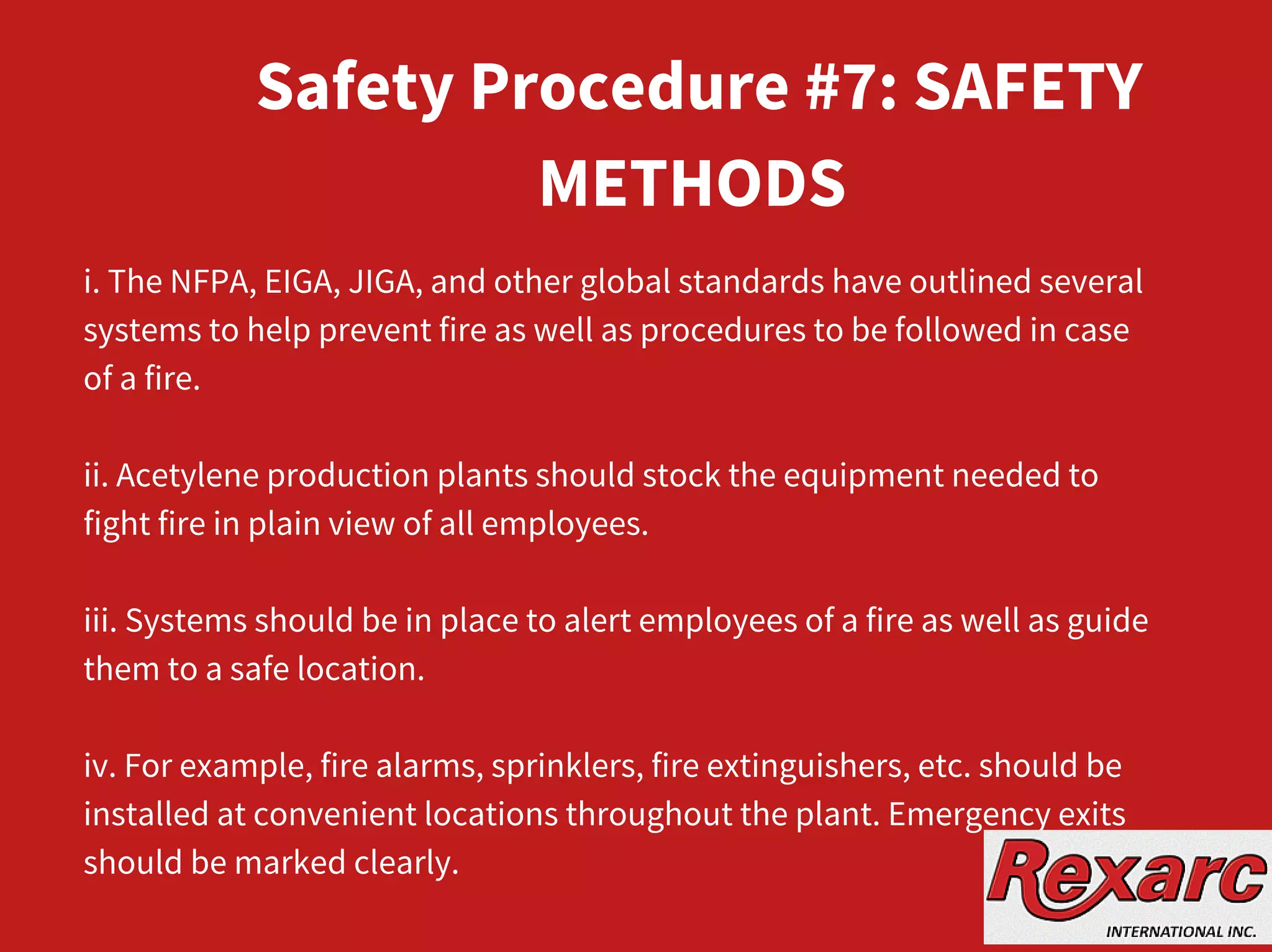 10 Safety Procedures in Acetylene Manufacturing Plants | PDF