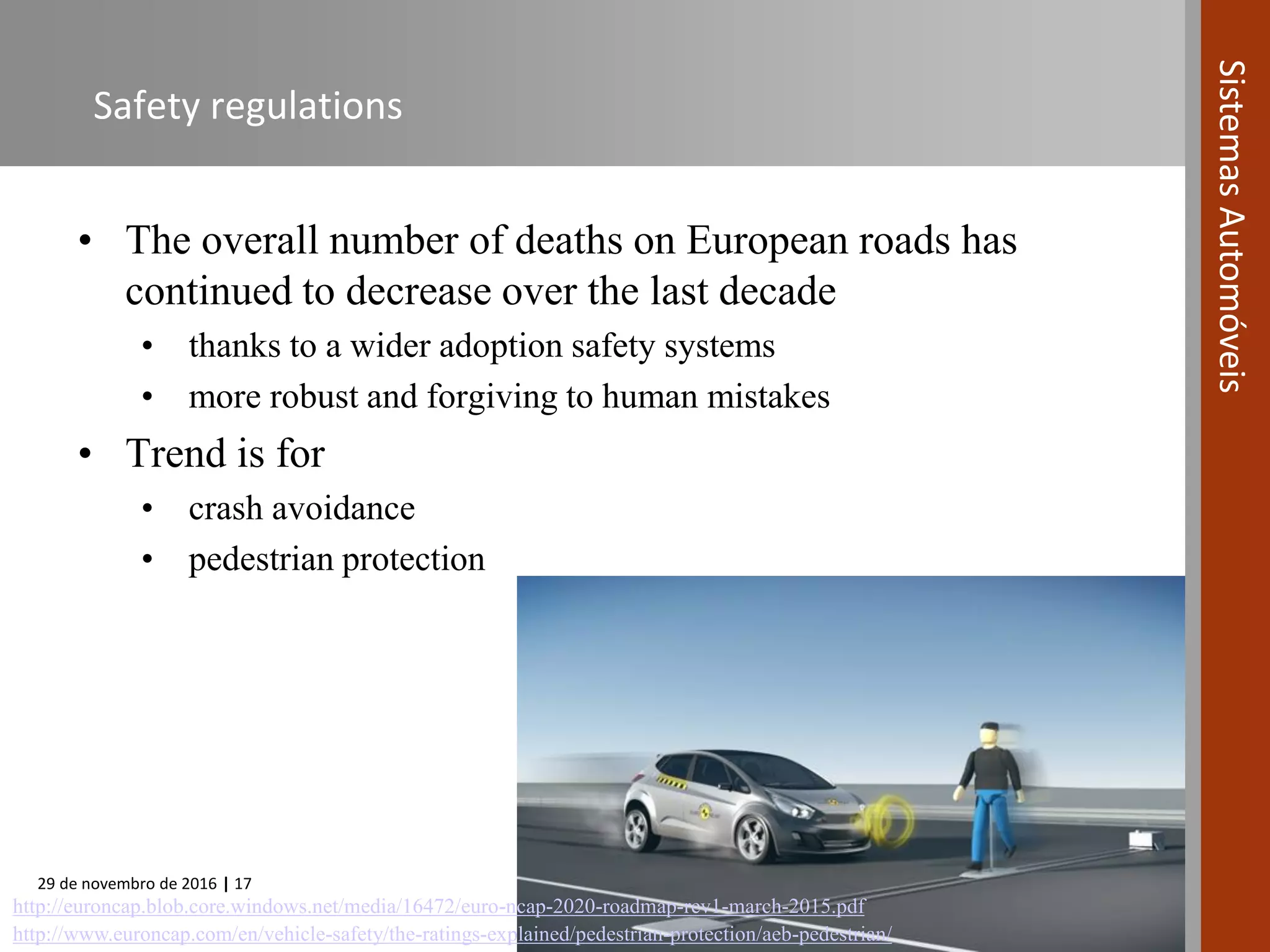 Automotive Systems course (Module 10) - Active and Passive Safety ...