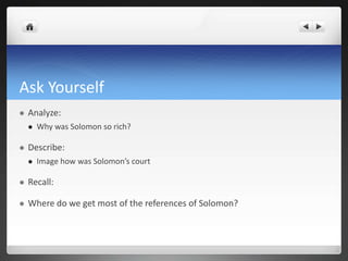 Solomon | PPTX