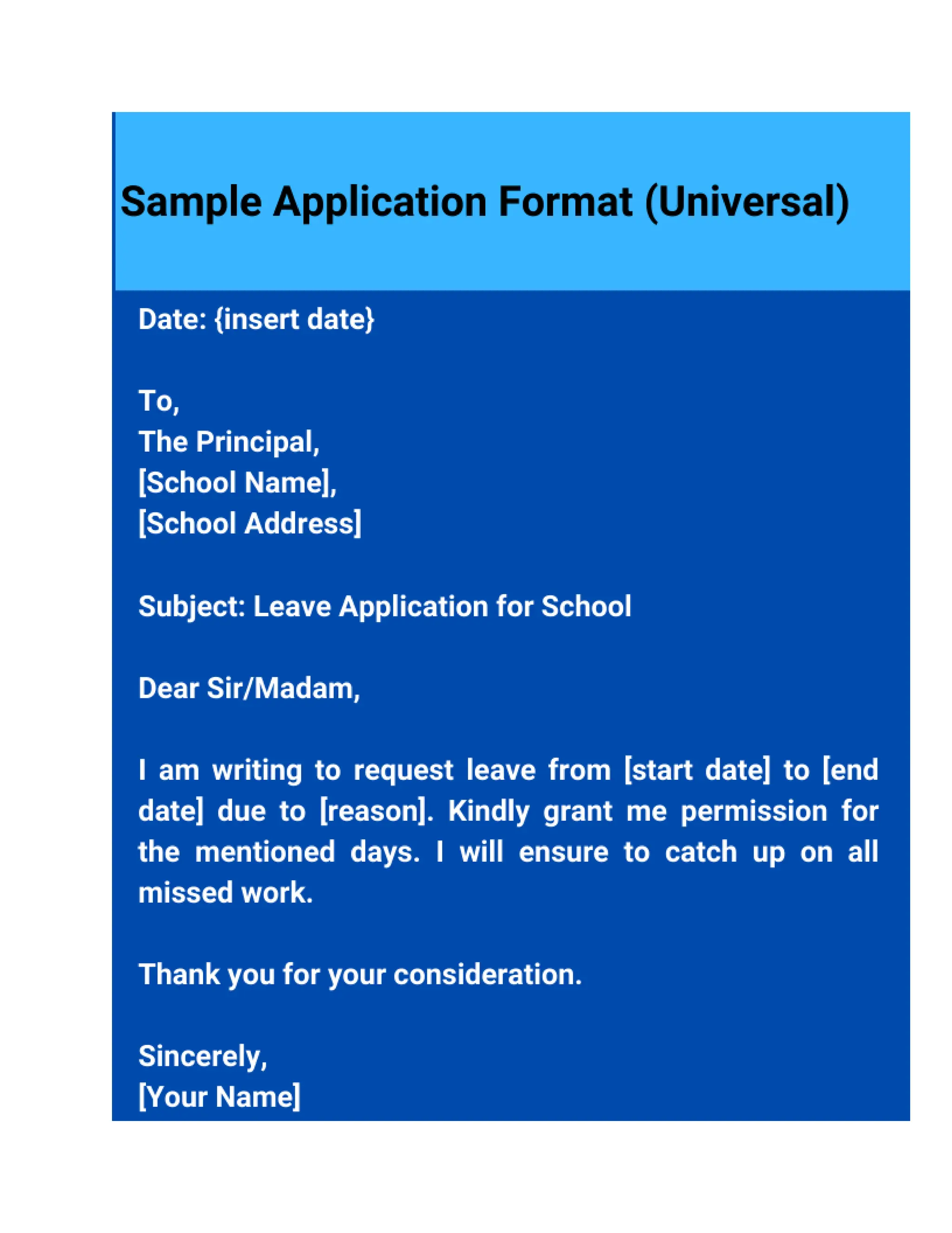 10+ Samples For Leave Application for School.docx