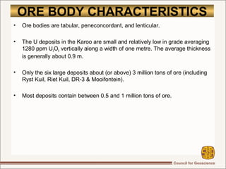 10 sandstone hosted uranium-south africa | PPT