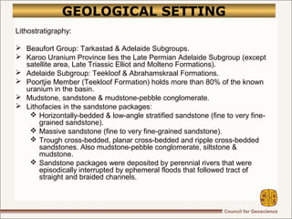 10 sandstone hosted uranium-south africa | PPT