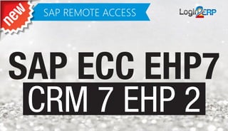 SAP ECC EHP7 CRM 7 EHP 2 Remote Access | PDF