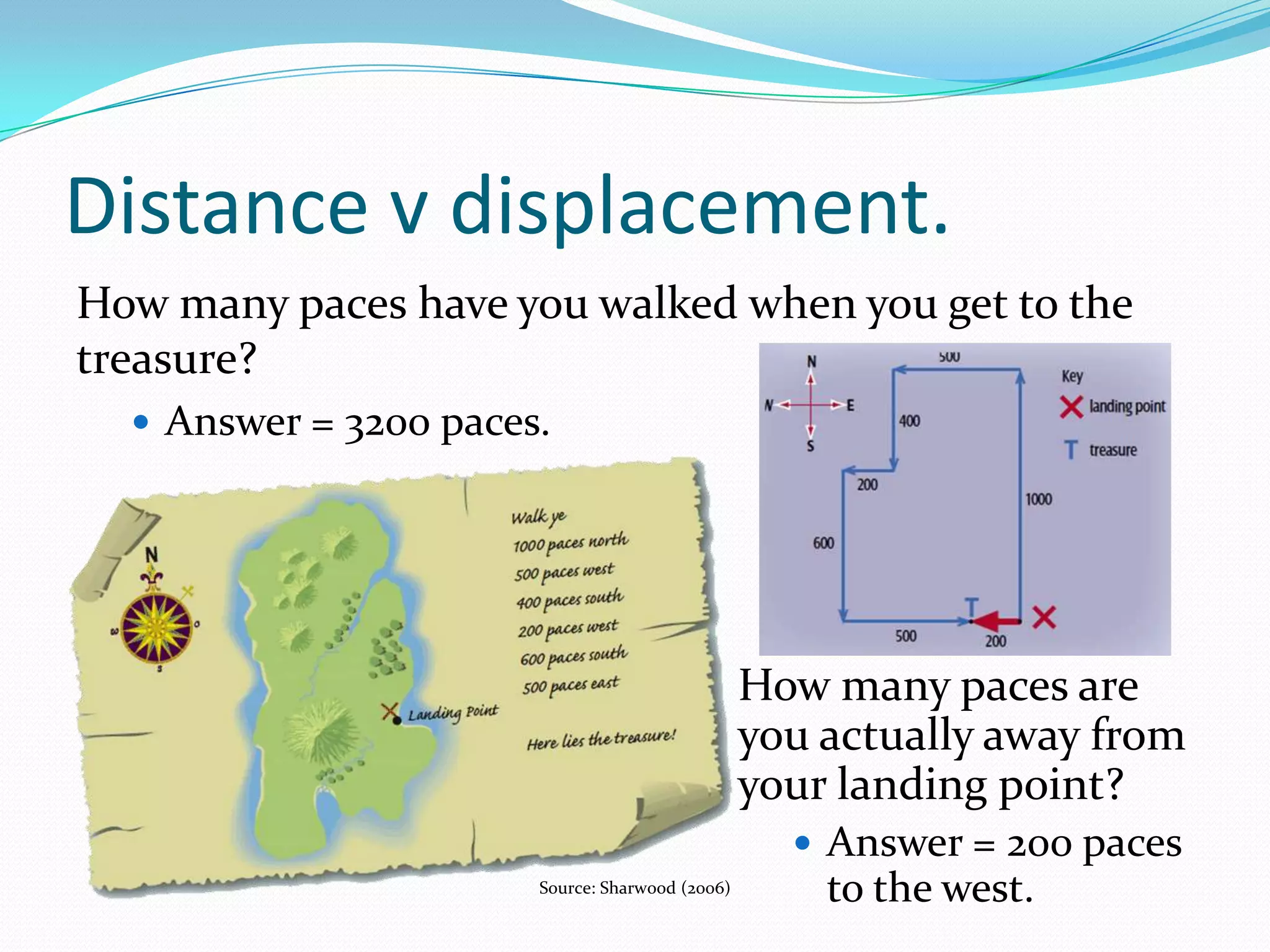Objects in motion - 01 Distance and displacement | PPTX