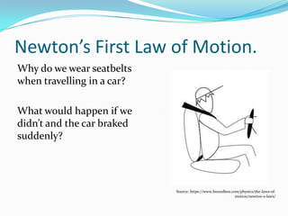 Objects in motion - 04 Newton's Laws of Motion | PPTX | Physics | Science