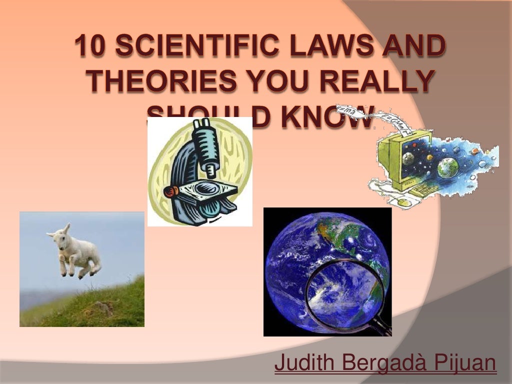 10 scientific laws and theories you really should