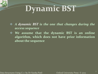 10. Search Tree - Data Structures using C++ by Varsha Patil | PPT