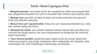 10 sebab lapang dada | PPTX