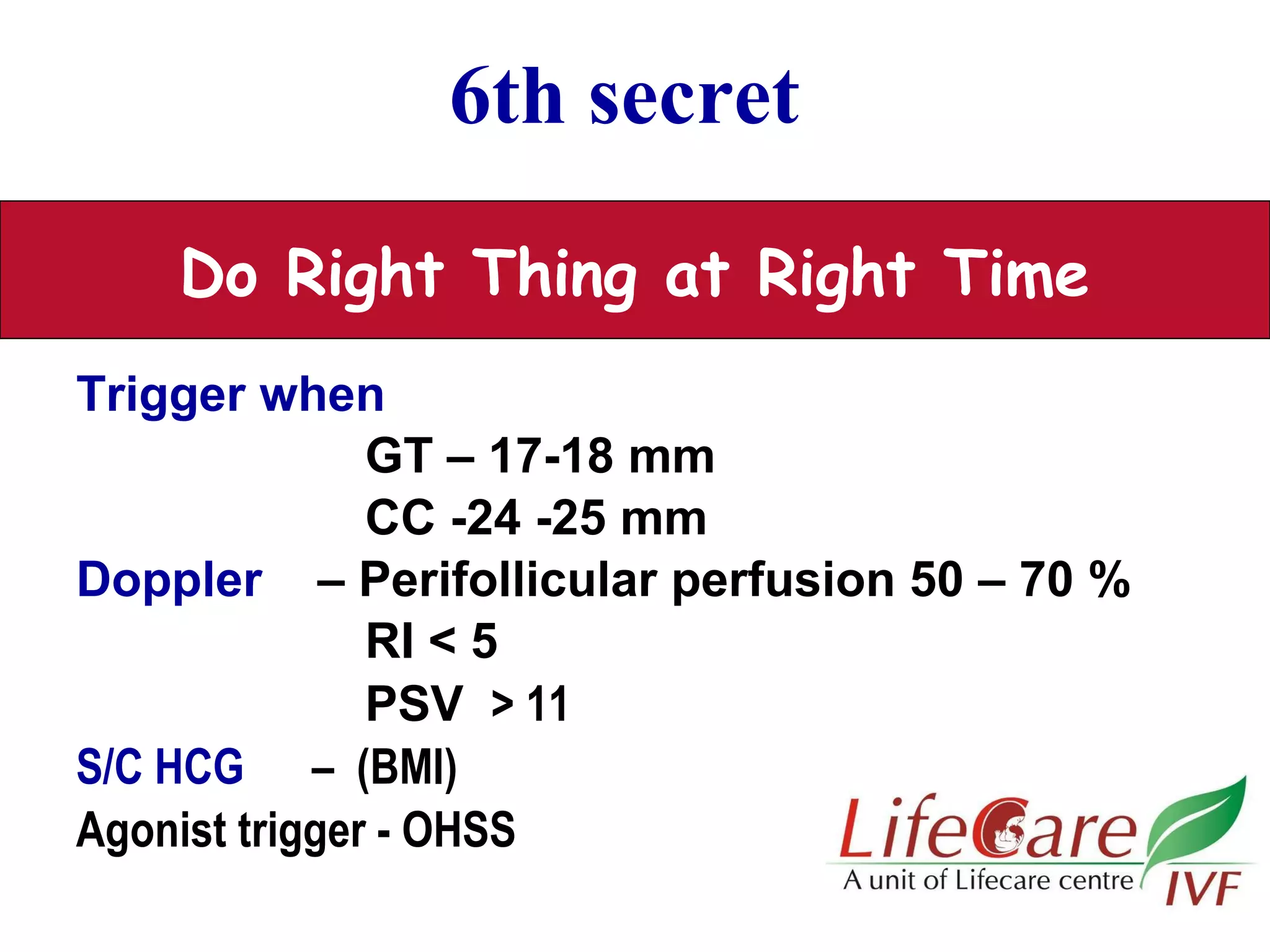 10 secrets of success of iui dr. sharda Jain | PPT | Infertility ...