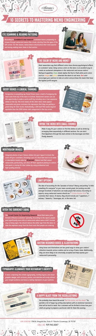 10 Secrets to Mastering Menu Engineering | PDF | Food Industry | Industries