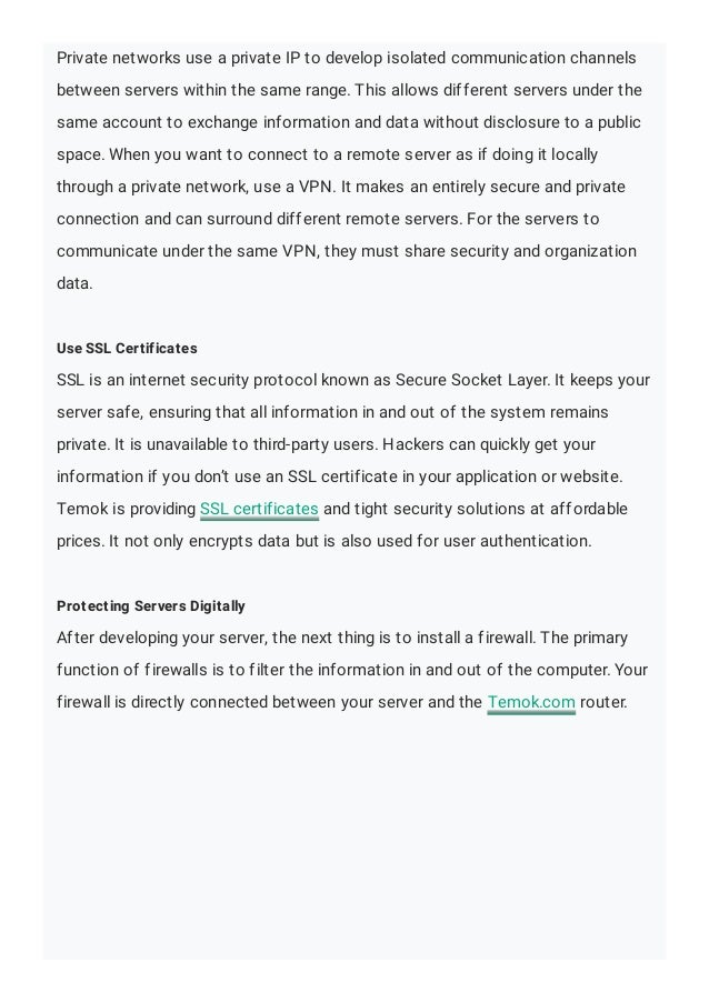 10 server security hacks to secure your web servers | PDF