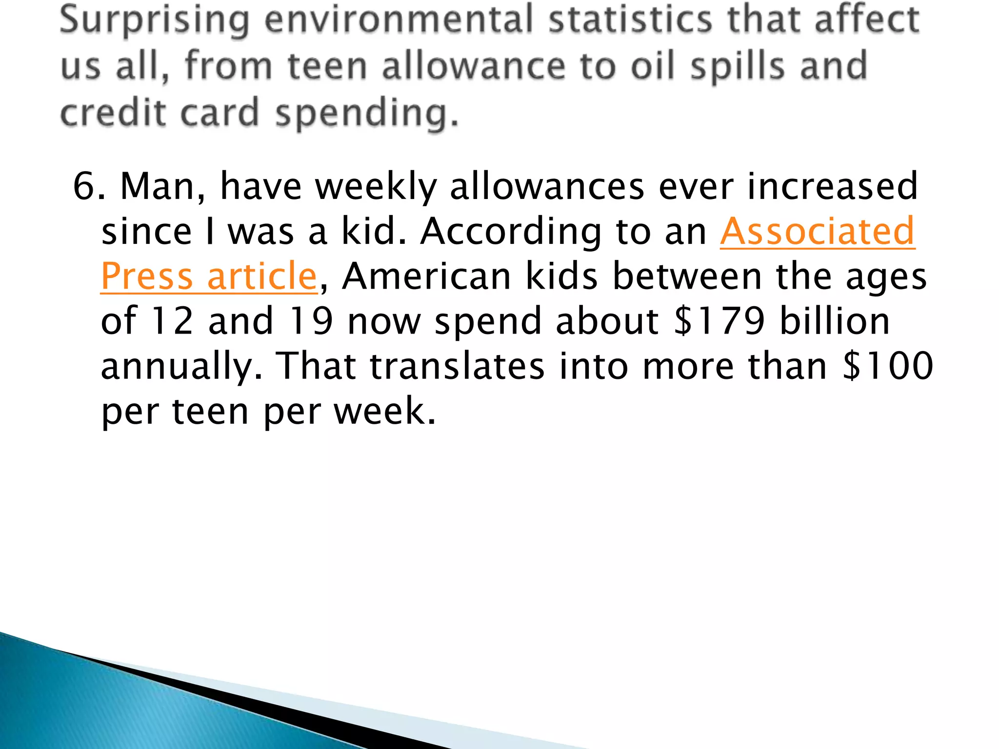 10 shocking facts about our world | PPT