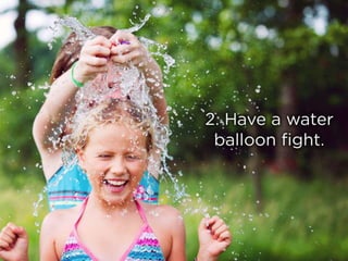 10 Simple Summer Activities | PPTX
