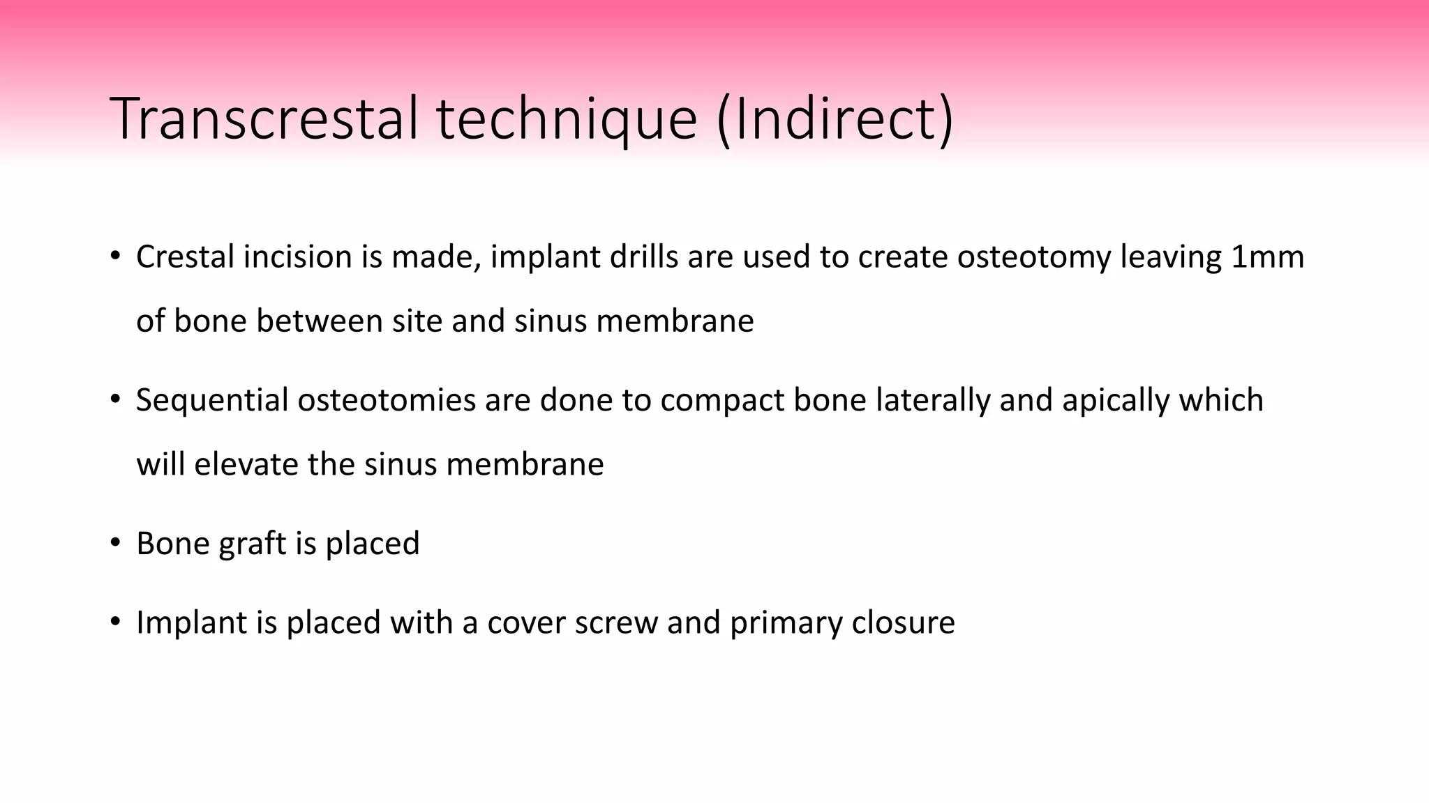 10 SINUS LIFT PROCEDURES seminar 10.pptx