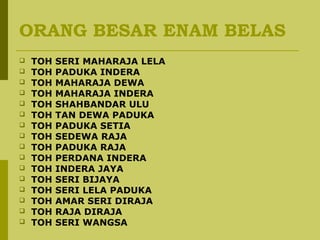 10 sistem kesultanan negeri perak | PPT