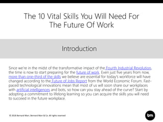The 10 Vital Skills You Will Need For The Future Of Work | PPT