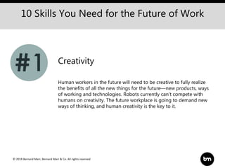 The 10 Vital Skills You Will Need For The Future Of Work | PPT