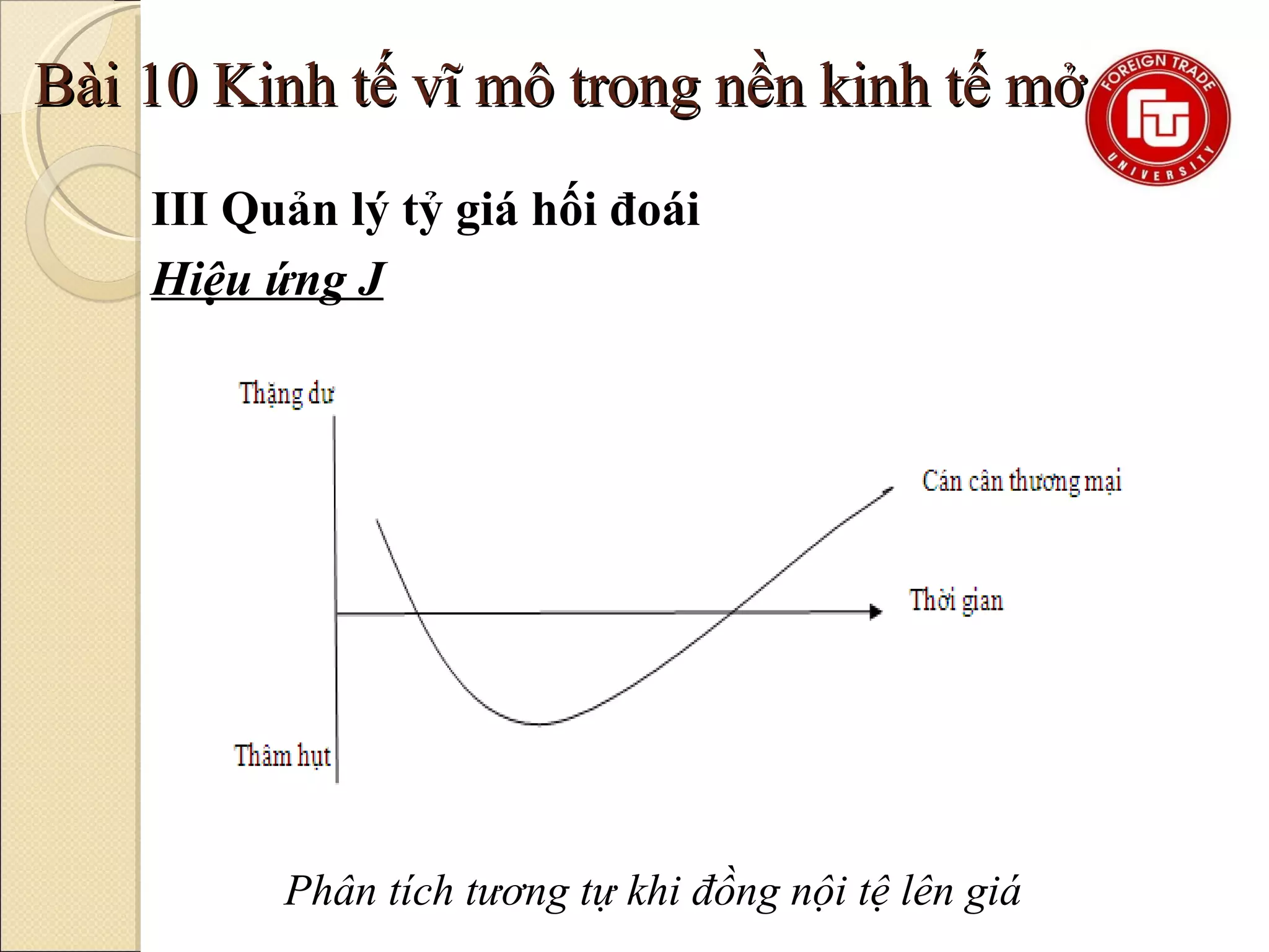 Kinh tế vĩ mô trong nền kinh tế mở | PPT