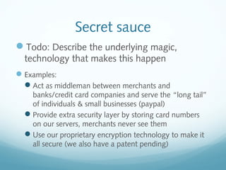 10 Slide Lean Startup MVP Deck Example | PPT