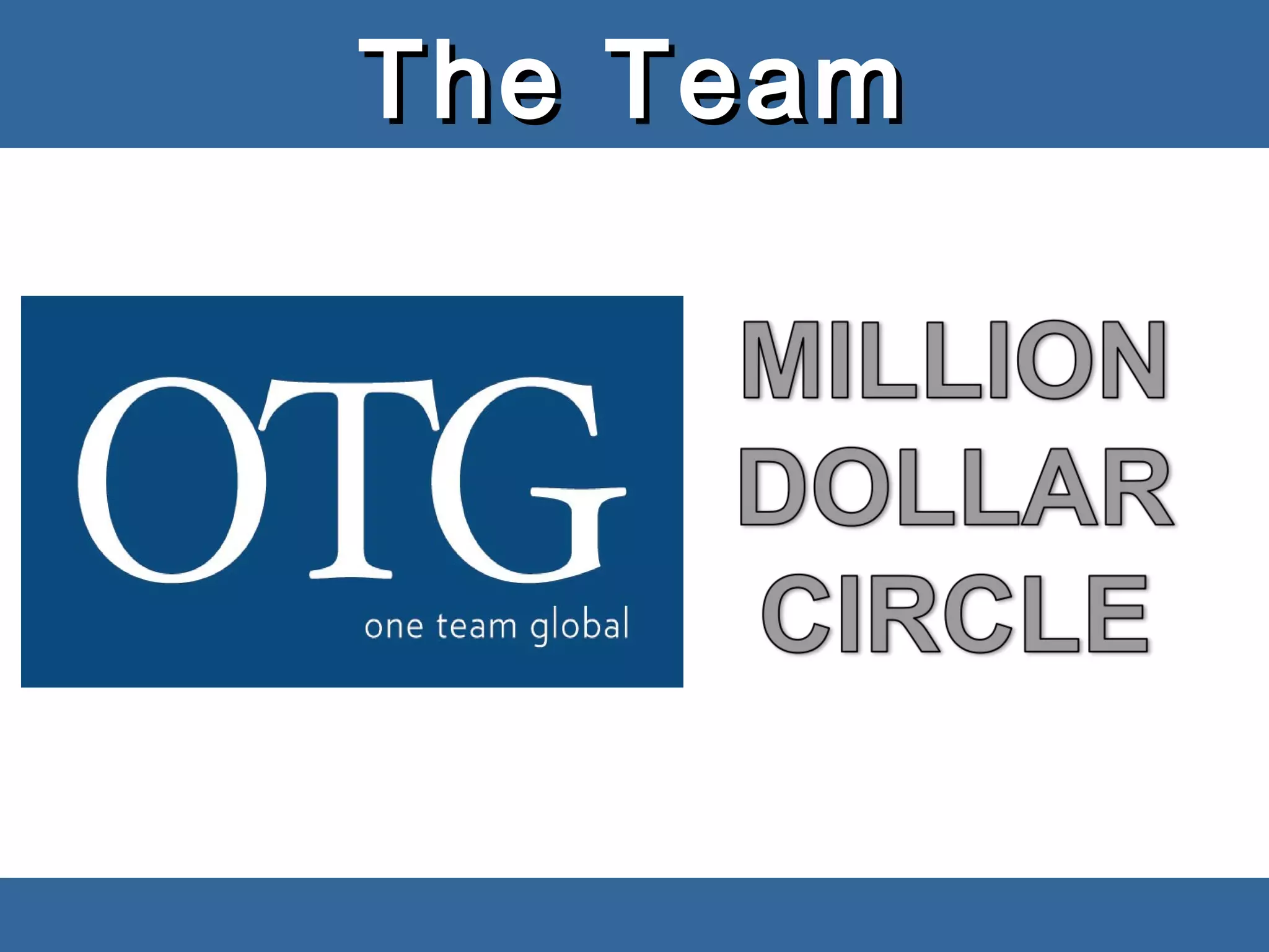 One Team Global - The ageLOC Opportunity | PPT