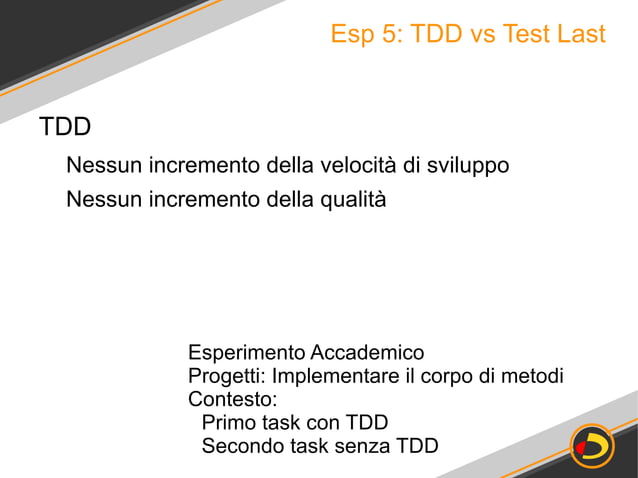 TDD Casi Studio | PPT