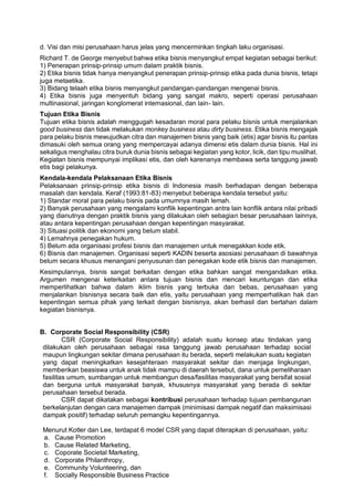 10, SM, Sukrasno, Hapzi Ali, Business Ethics, CSR, Risk Management, Universitas Mercu Buana ...