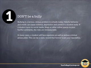 10 Social Media Do's and Don'ts for High School Students | PDF