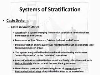 Week 6: Social Stratification | PPT