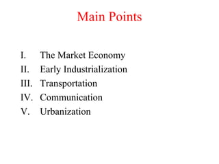 The Market Revolution | PPT
